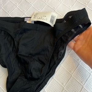 Hanro | Underwear & Socks | Hanro Sporty Black Bikini Briefs | Poshmark